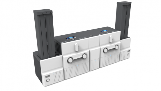 SMART-70 Printer (Duplex)with 500-Card Input Hopper, Flipper, Laminato